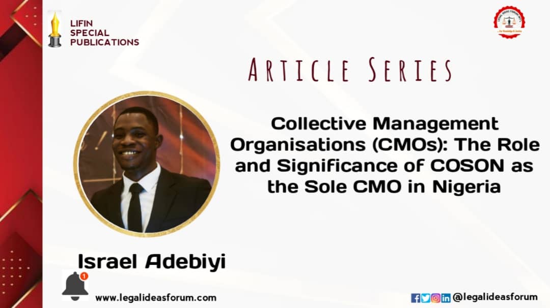 Collective Management Organization (CMOs): The Role and Significance of ...