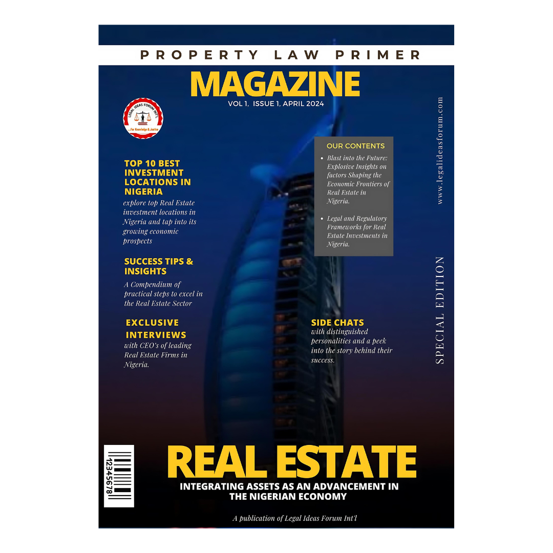 PROPERTY LAW PRIMER MAGAZINE 2024 EDITION - LEGAL IDEAS FORUM